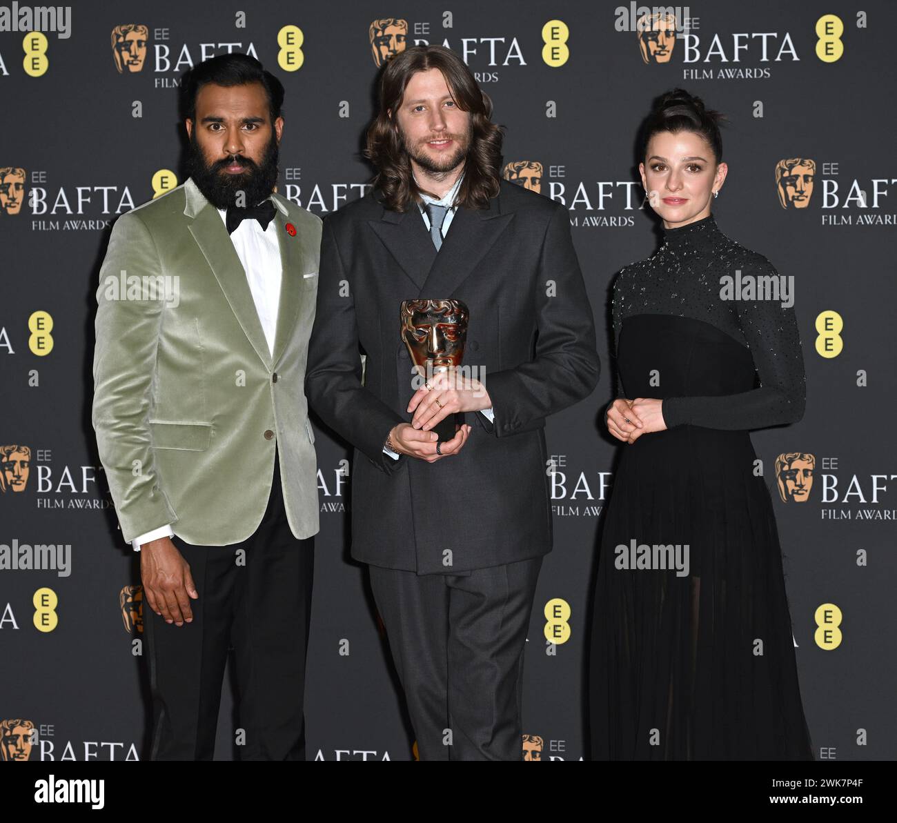 Photo Must Be Credited ©Alpha Press 085000 18/02/2024 Himesh Patel, Ludwig Goransson and Marisa ...