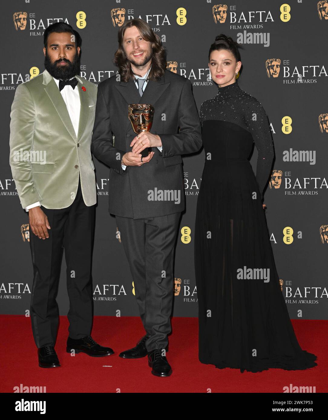 Photo Must Be Credited ©Alpha Press 085000 18/02/2024 Himesh Patel, Ludwig Goransson and Marisa ...