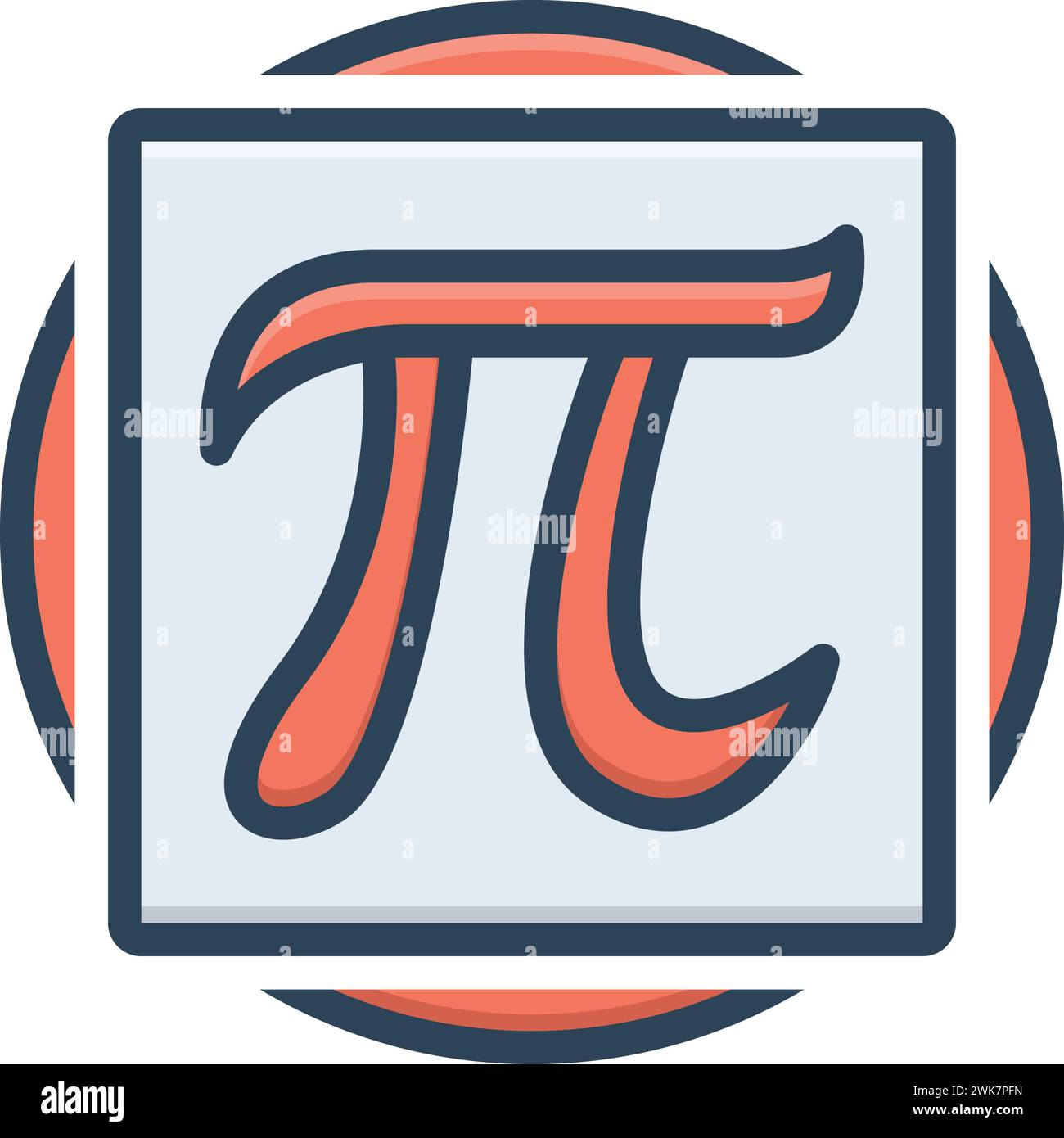 Icon For Pi Greek Letter Stock Vector Image And Art Alamy