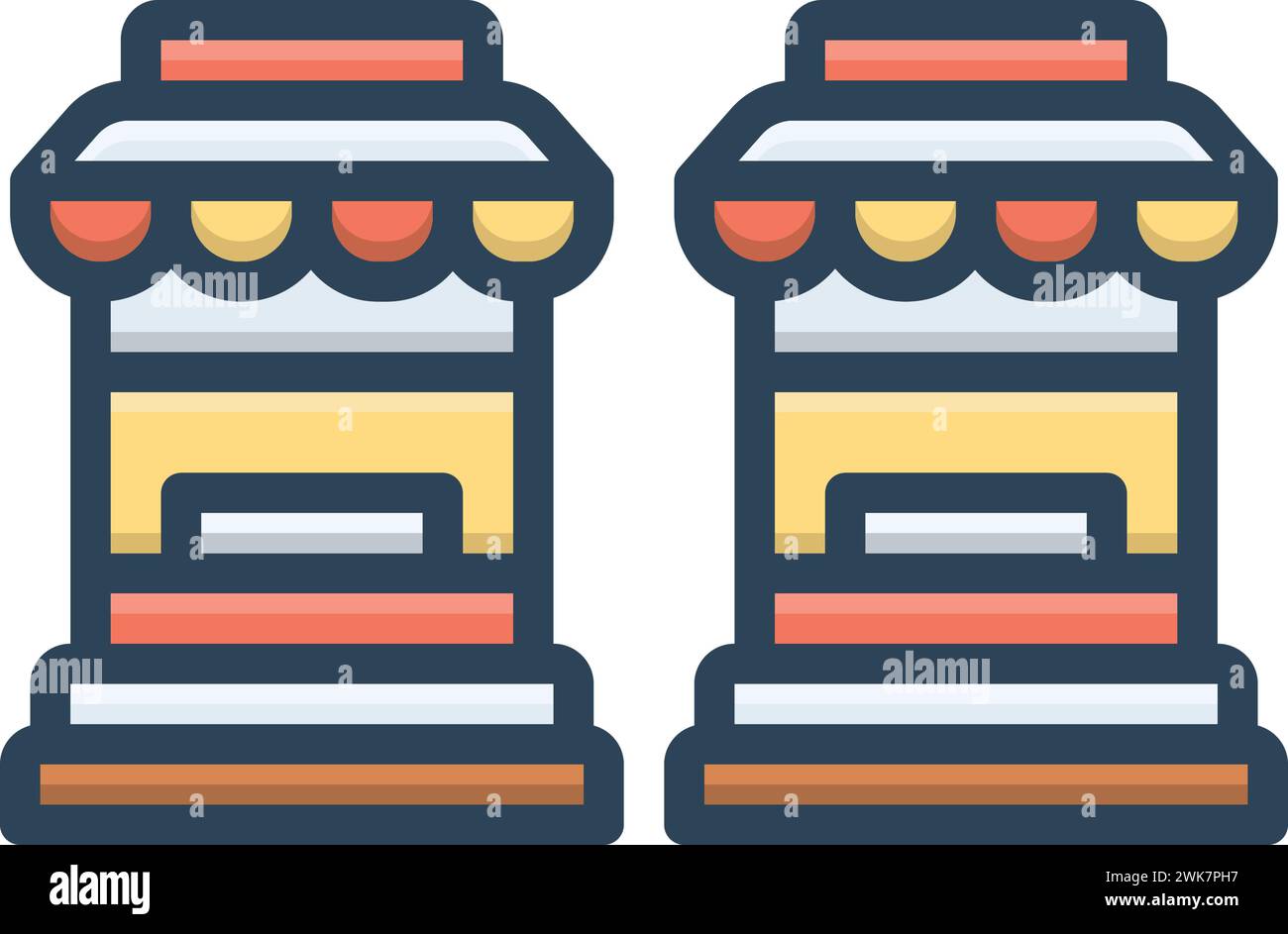 Shops Stock Vector Images - Alamy