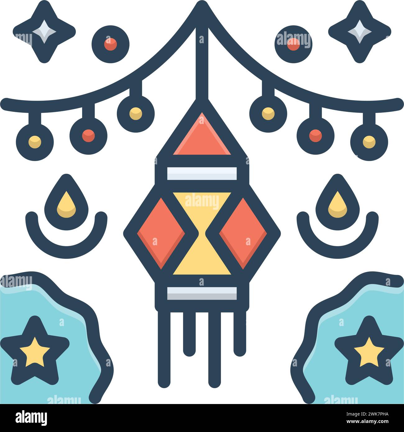 Icon for festivals,ceremony Stock Vector Image & Art - Alamy