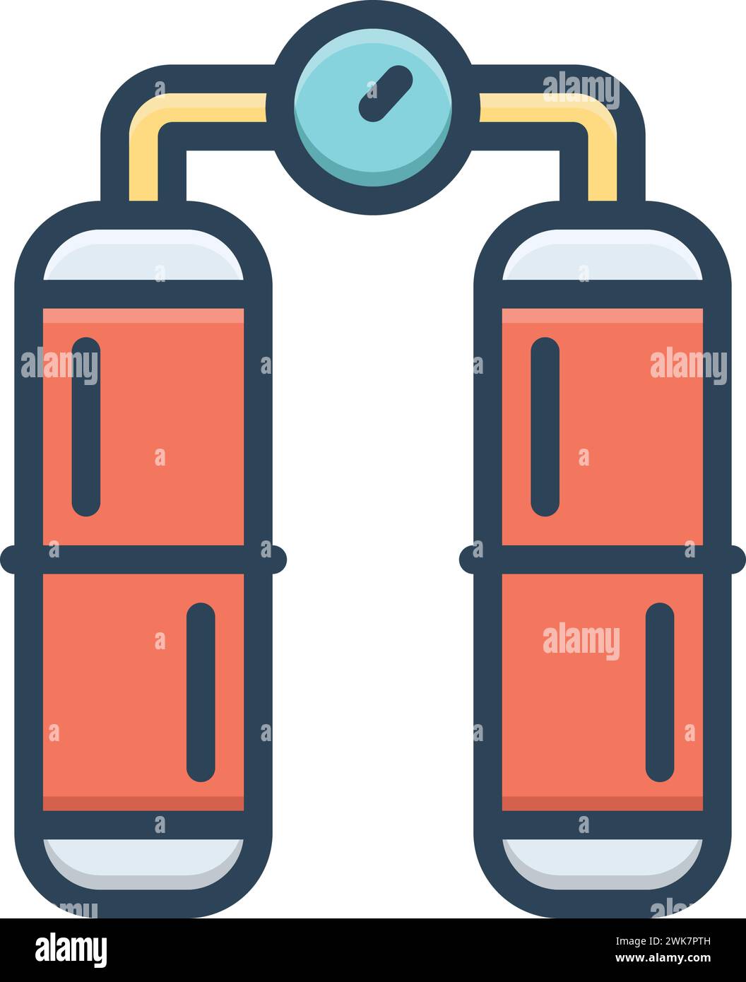 Gas cylinder Stock Vector Images - Alamy