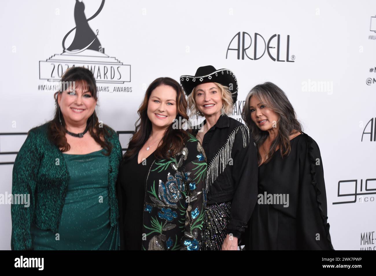 Beverly Hills, California, USA 18th February 2024 Julie Socash, Sarah ...