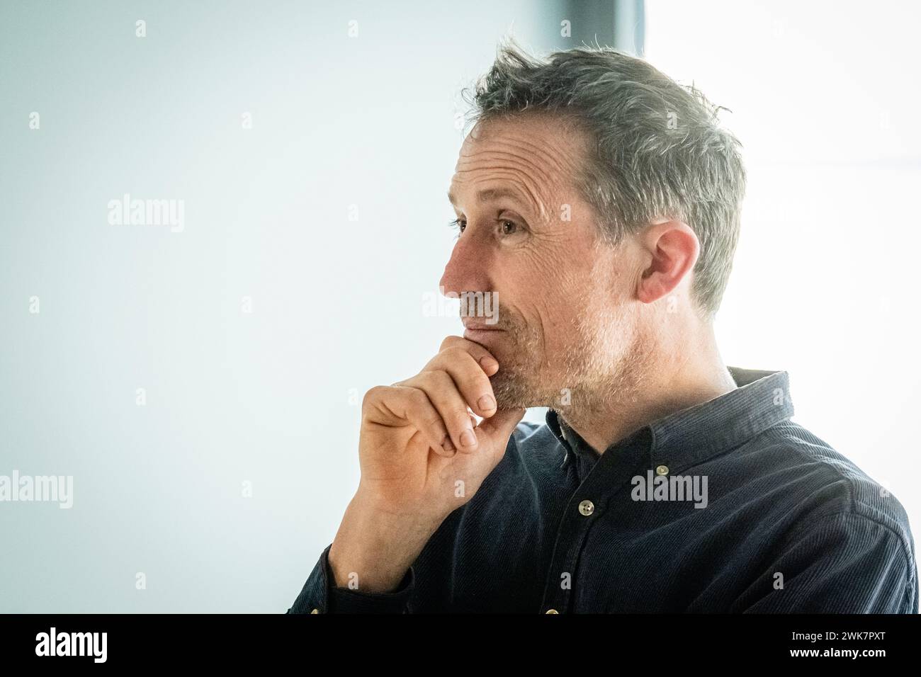 Portrait of Vincent Munier wildlife photographer and filmmaker at the ...