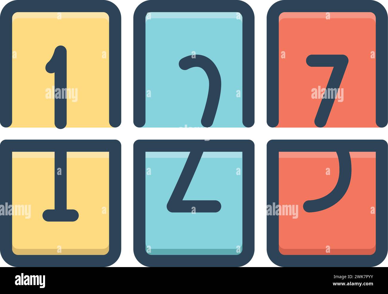 Numerical numbers Stock Vector Images - Alamy