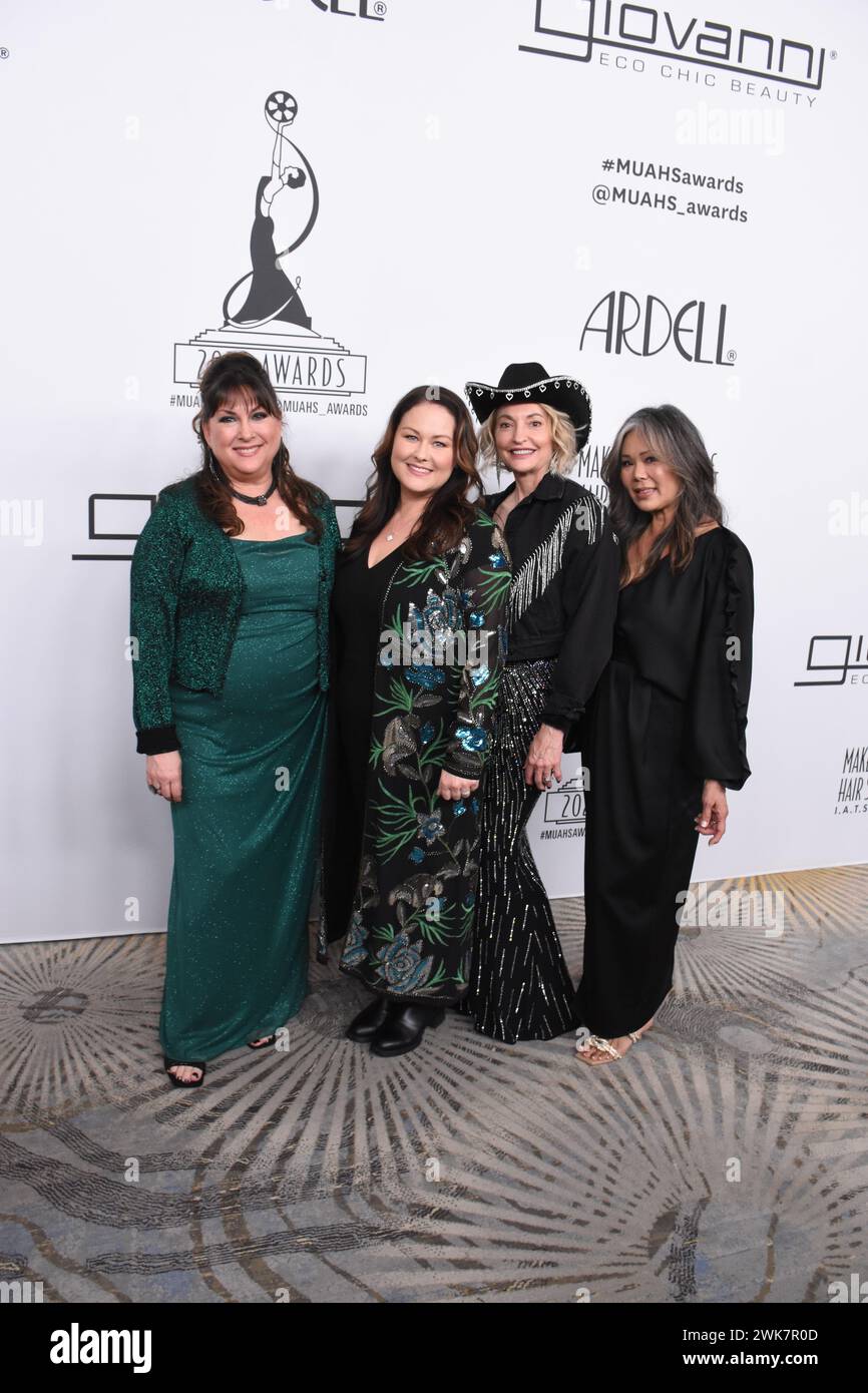 Beverly Hills, California, USA 18th February 2024 Julie Socash, Sarah ...