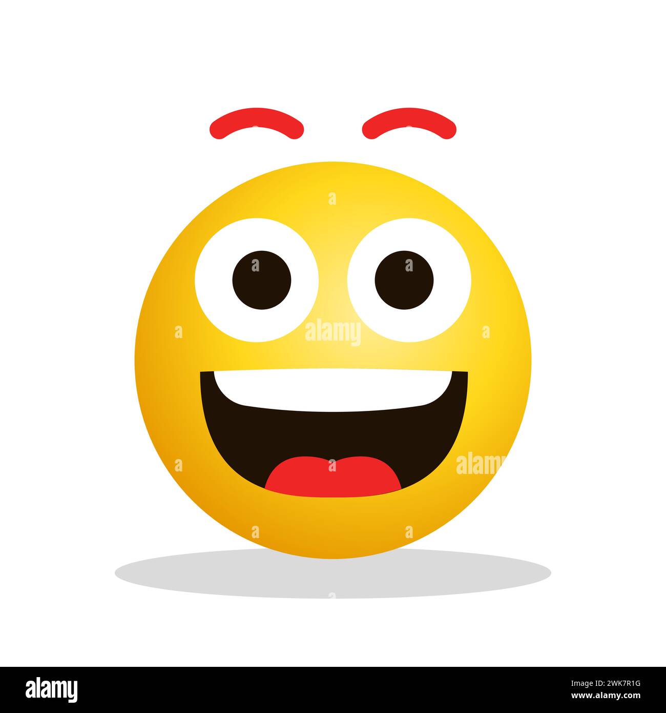 Art illustration Design Emoji face expression symbol emoticon of laugh ...