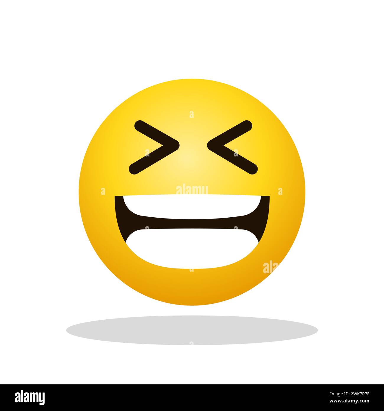 Art illustration Design Emoji face expression symbol emoticon of laugh ...