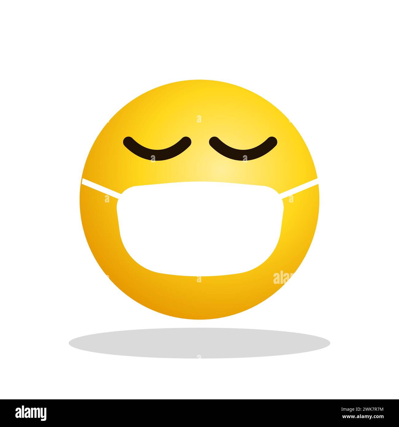 Art illustration Design Emoji face expression symbol emoticon of mask ...