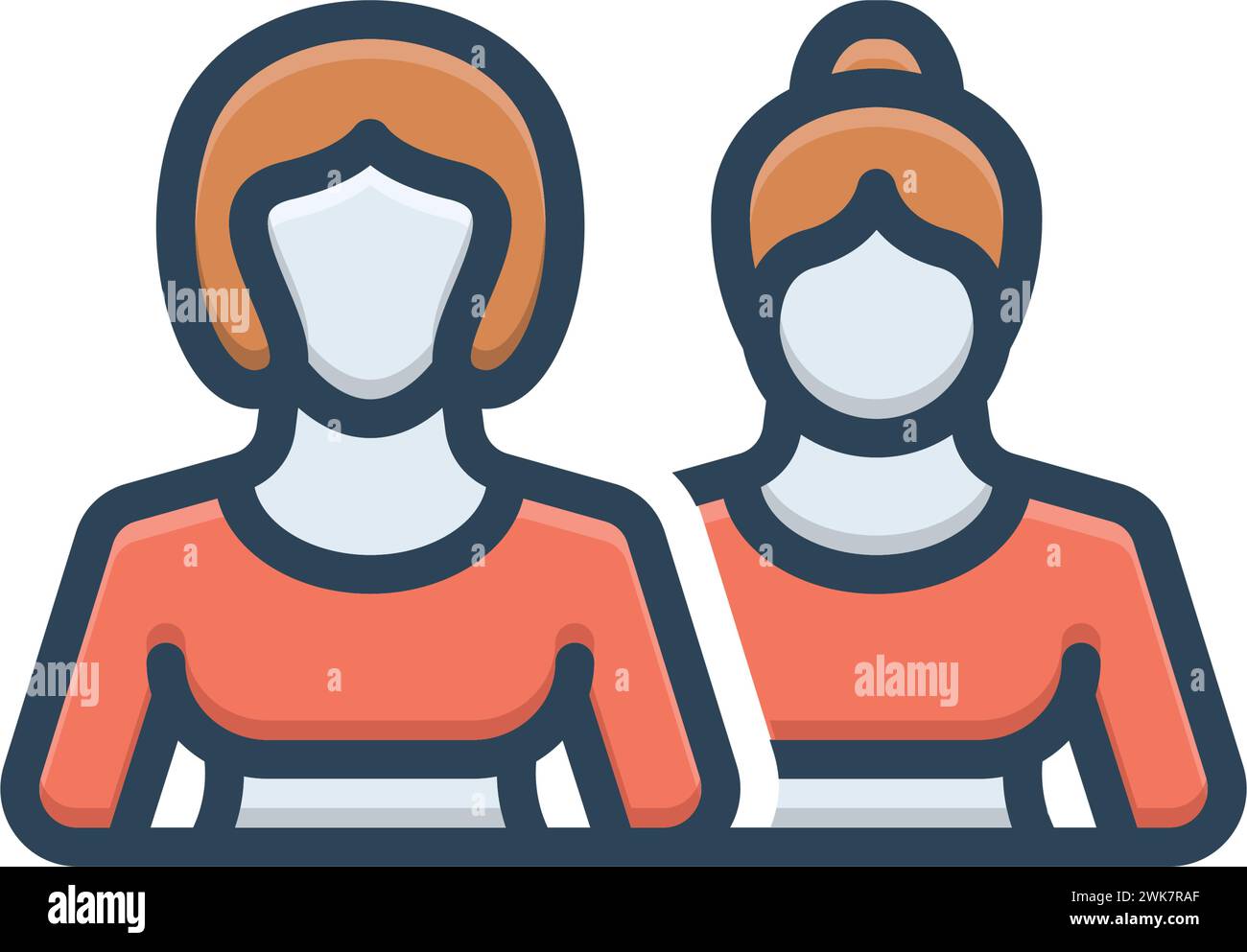 Sisters together Stock Vector Images - Alamy