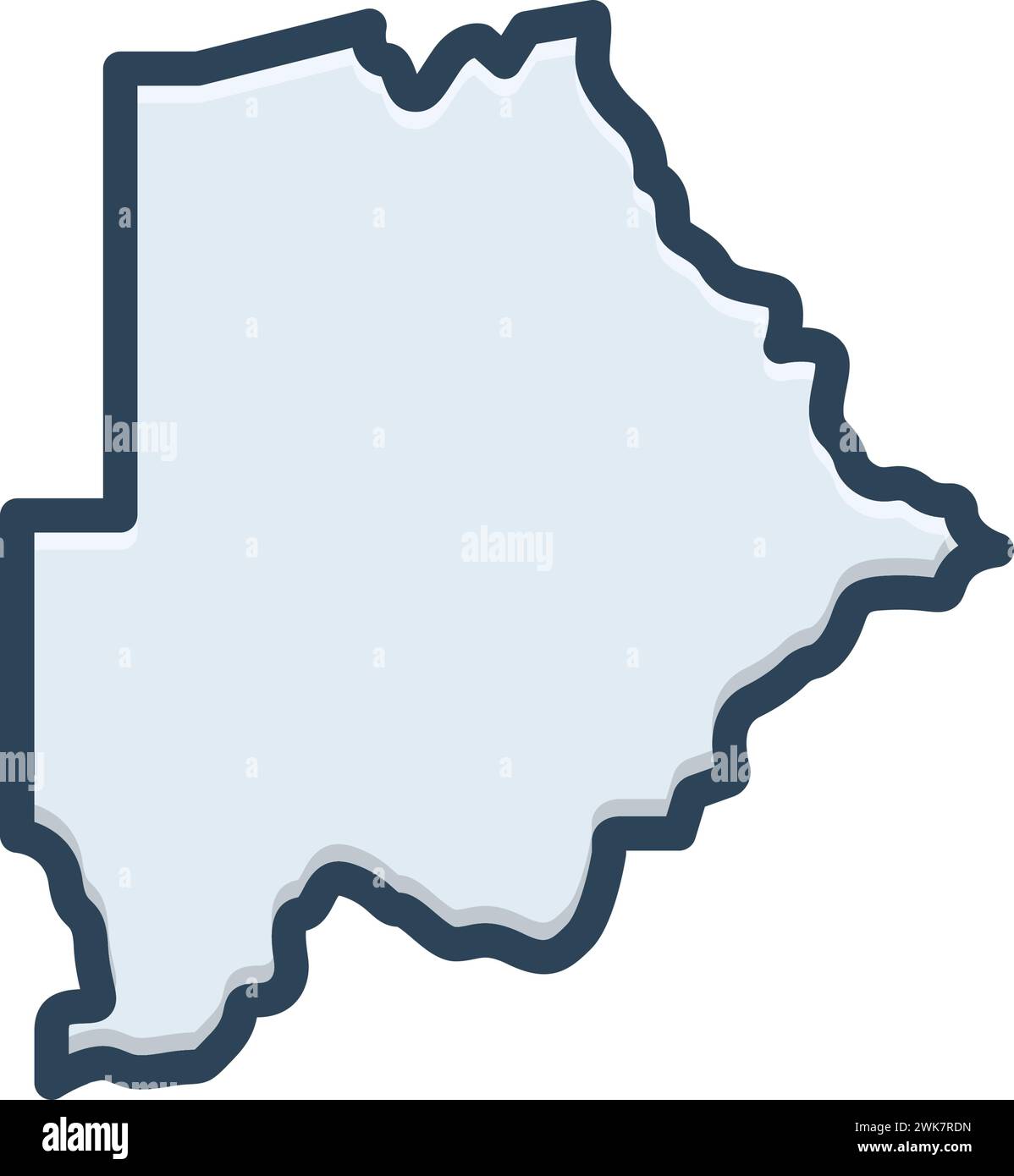 Icon for botswana,map Stock Vector Image & Art - Alamy