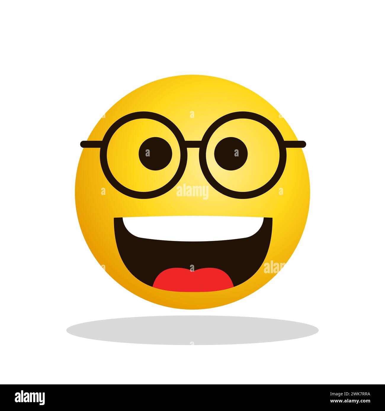 Art illustration Design Emoji face expression symbol emoticon of laugh ...