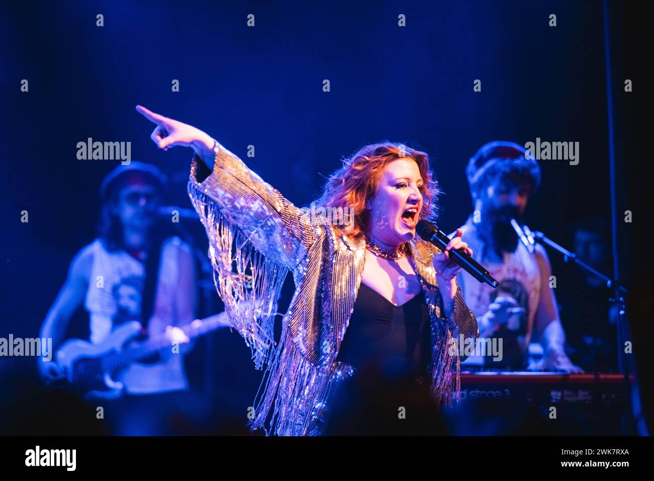 Copenhagen, Denmark. 18th Feb, 2024. The Irish singer and musician CMAT ...