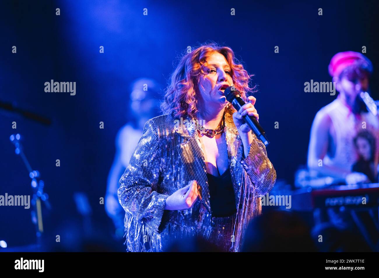 Copenhagen, Denmark. 18th Feb, 2024. The Irish singer and musician CMAT ...