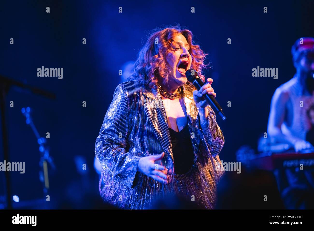 Copenhagen, Denmark. 18th Feb, 2024. The Irish singer and musician CMAT ...