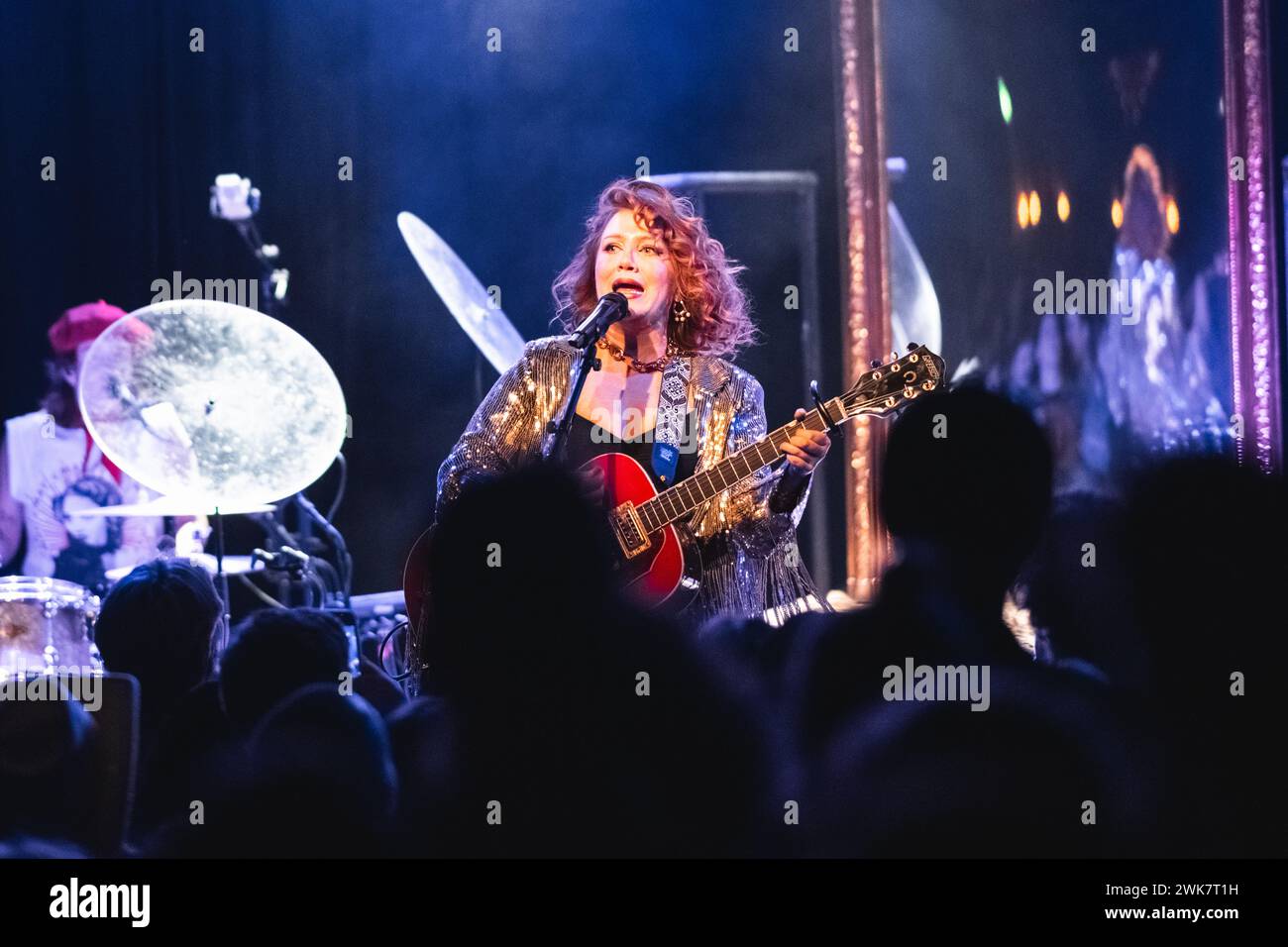 Copenhagen, Denmark. 18th Feb, 2024. The Irish singer and musician CMAT ...