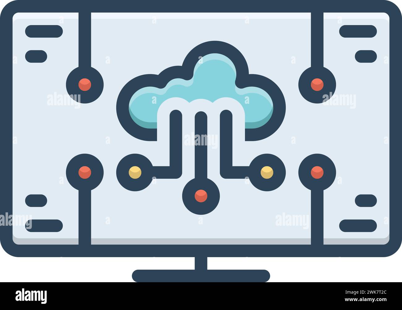 Computing network Stock Vector Images - Alamy