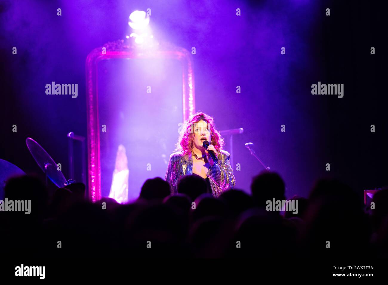 Copenhagen, Denmark. 18th Feb, 2024. The Irish singer and musician CMAT ...