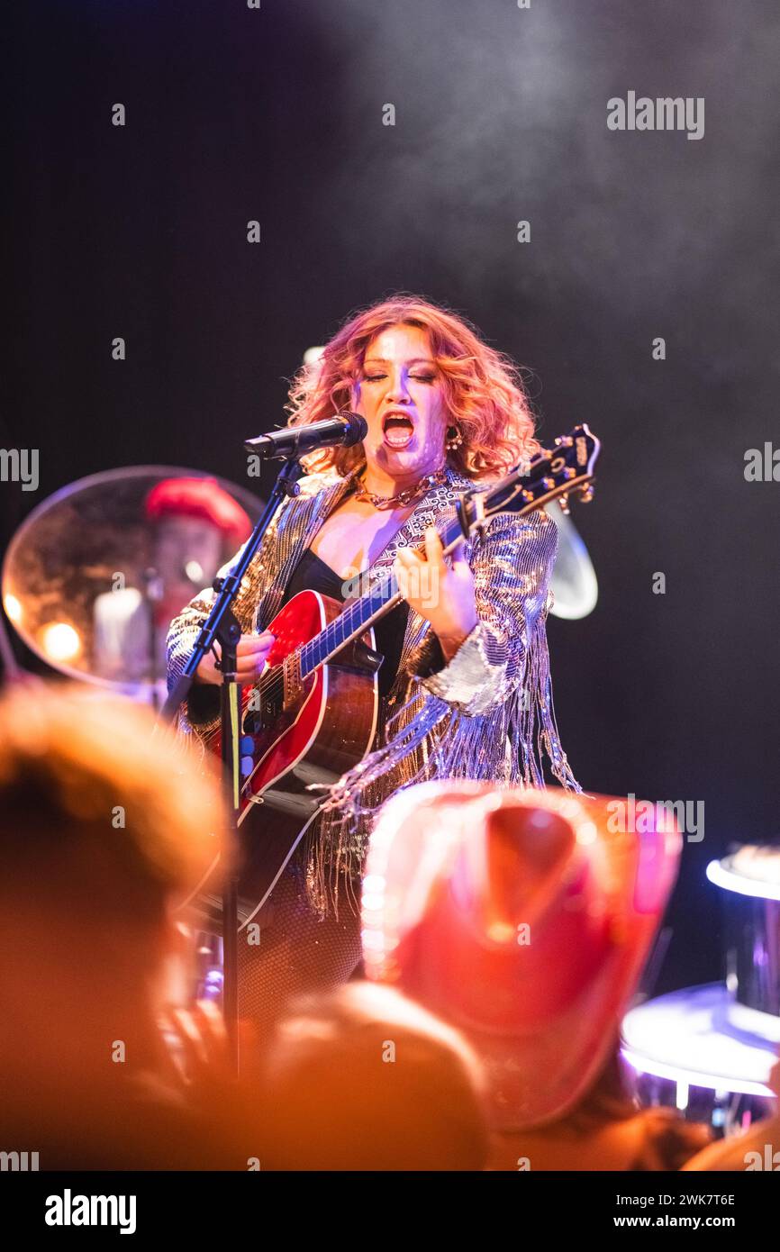 Copenhagen, Denmark. 18th Feb, 2024. The Irish singer and musician CMAT ...