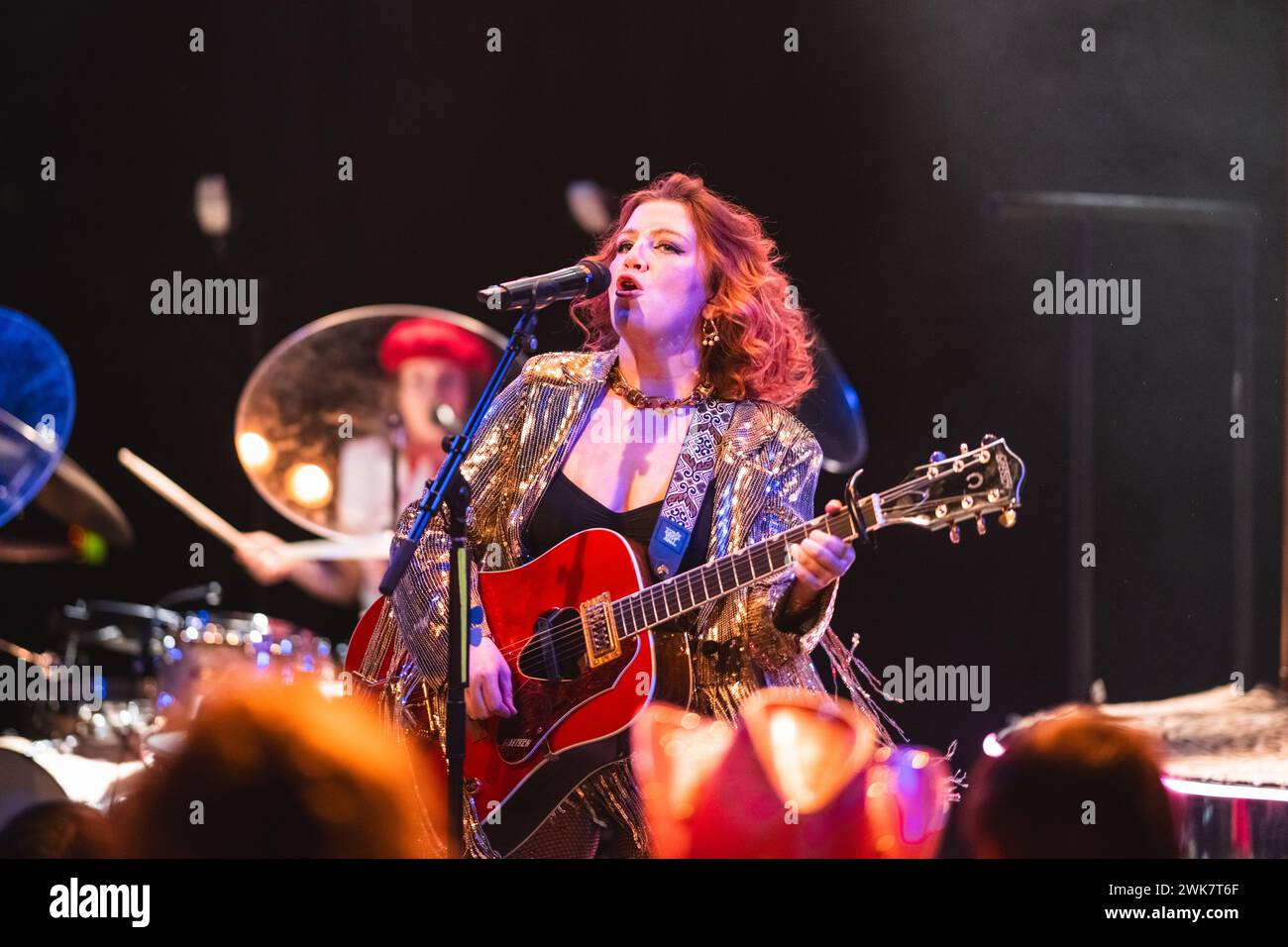 Copenhagen, Denmark. 18th Feb, 2024. The Irish singer and musician CMAT ...