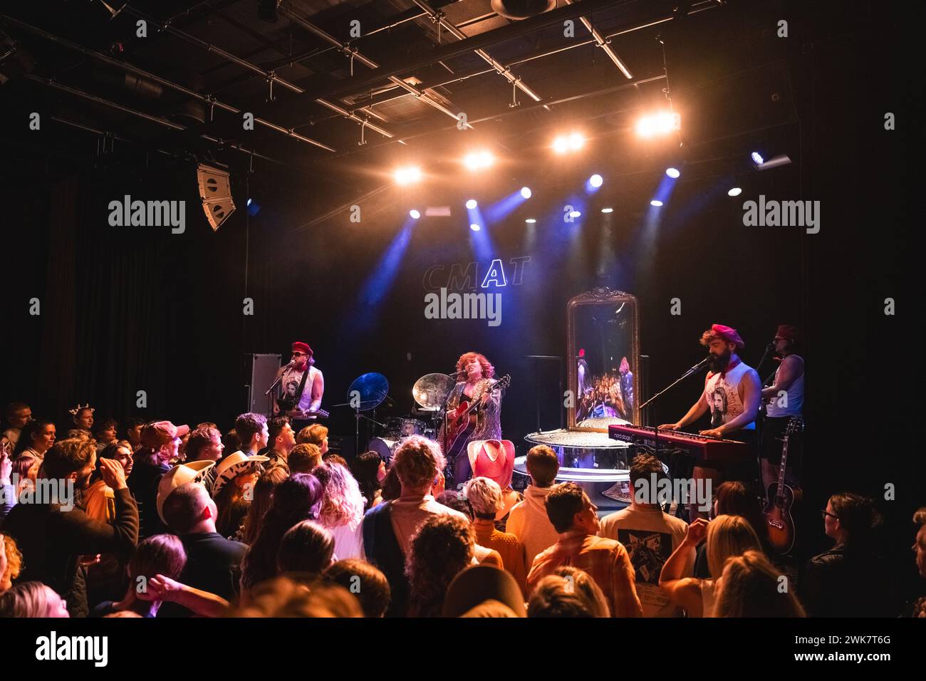 Copenhagen, Denmark. 18th Feb, 2024. The Irish singer and musician CMAT ...
