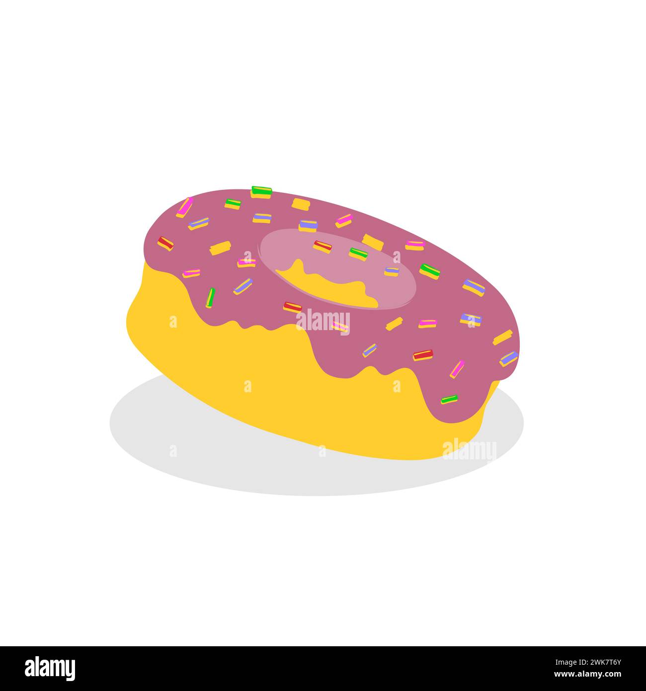 Art illustration design concept fast junk food seamless symbol logo of ...