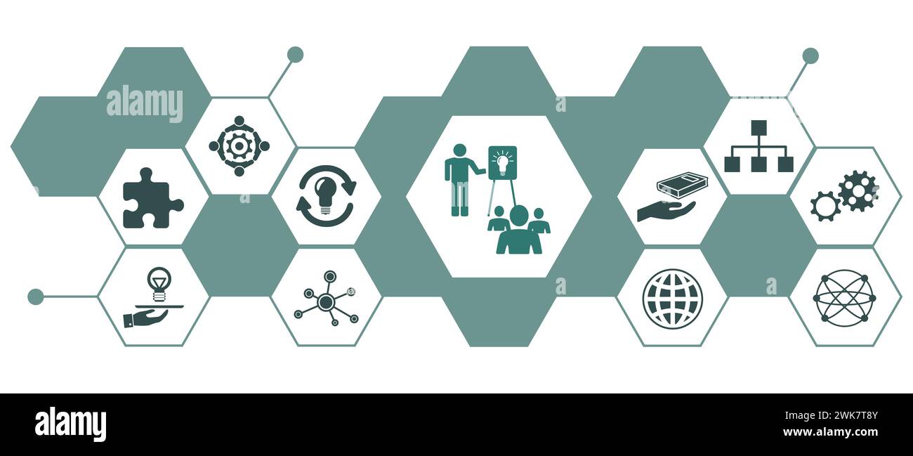 Sharing knowledge icon Cut Out Stock Images & Pictures - Alamy