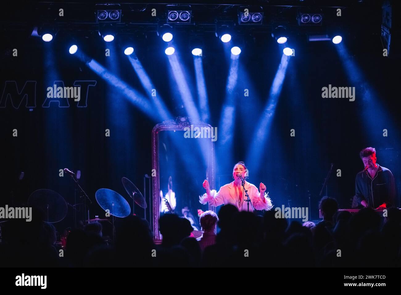 Copenhagen, Denmark. 18th Feb, 2024. The Irish singer Morgana performs ...