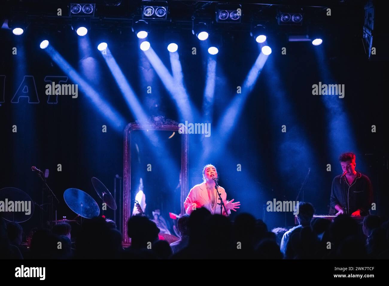 Copenhagen, Denmark. 18th Feb, 2024. The Irish singer Morgana performs ...