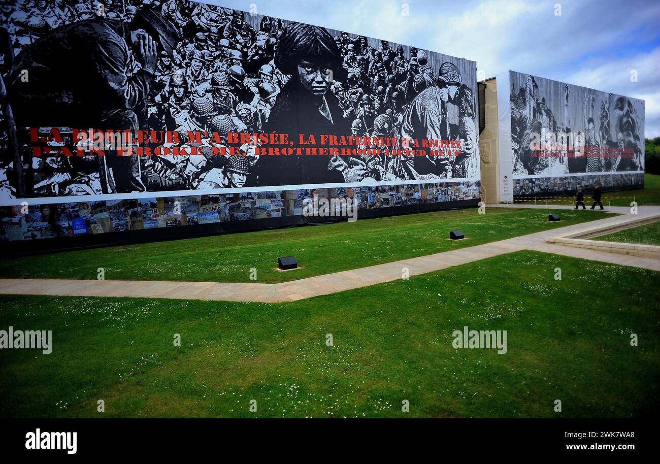 Caen, France. 16th Feb, 2024. Illustration - Normandy on February 16 ...