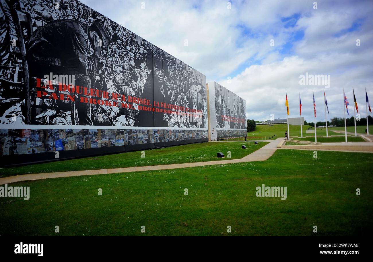 Caen, France. 16th Feb, 2024. Illustration - Normandy on February 16 ...