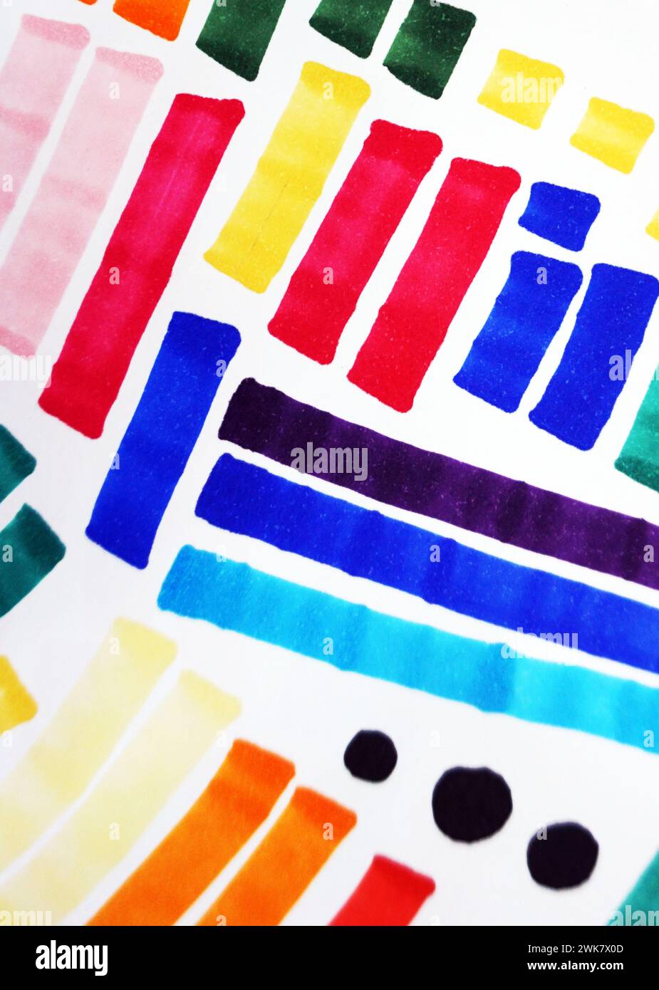 Practice drawing colored lines with Copic marker , markers art ...