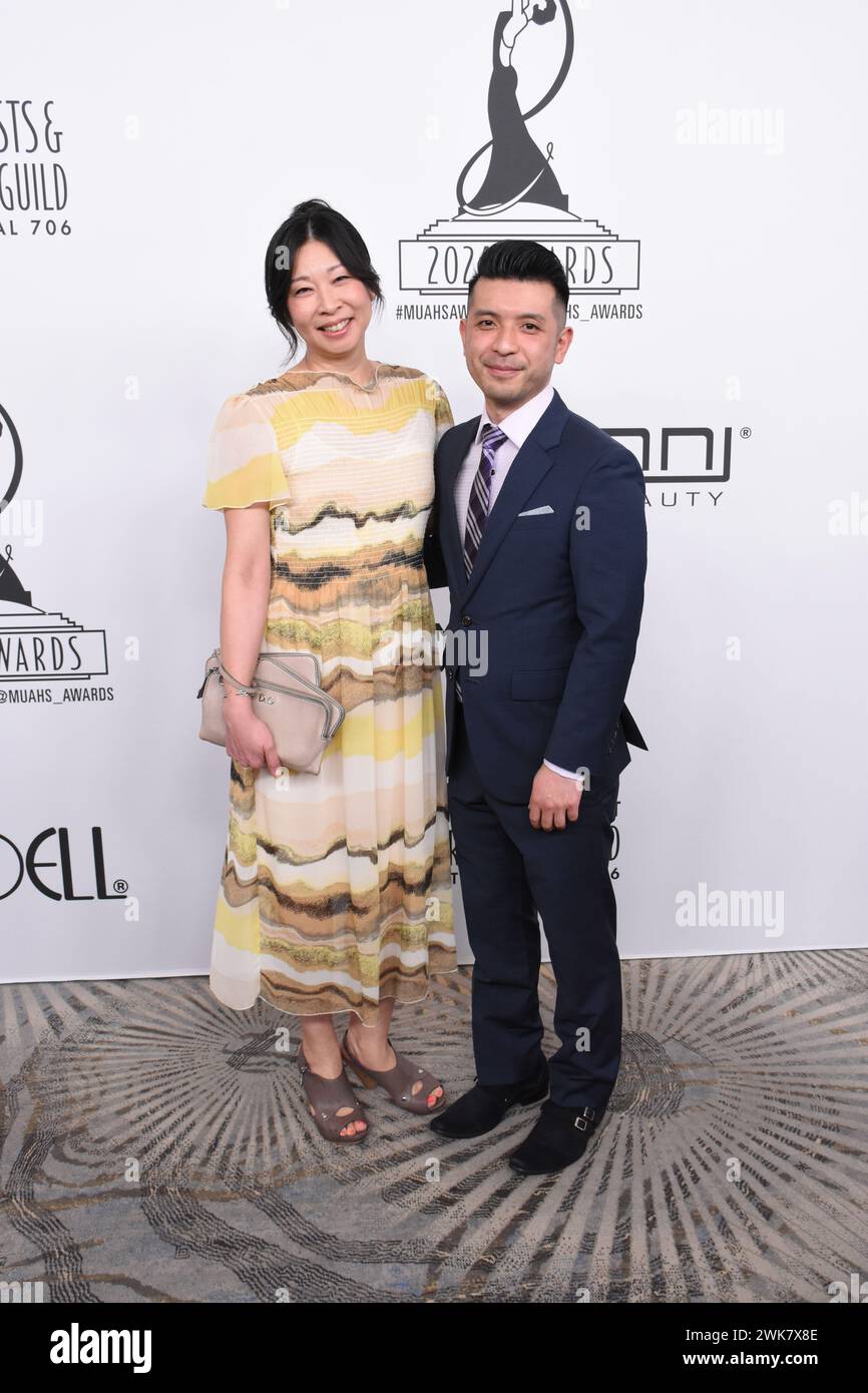 Beverly Hills, California, USA 18th February 2024 Jeannie Chow and Kim ...