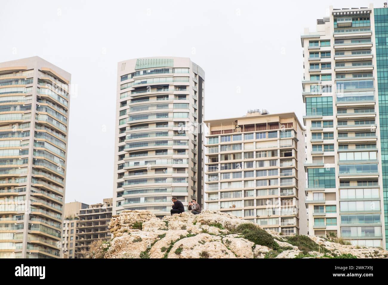 Lebanon, Beirut, buildings Stock Photo - Alamy