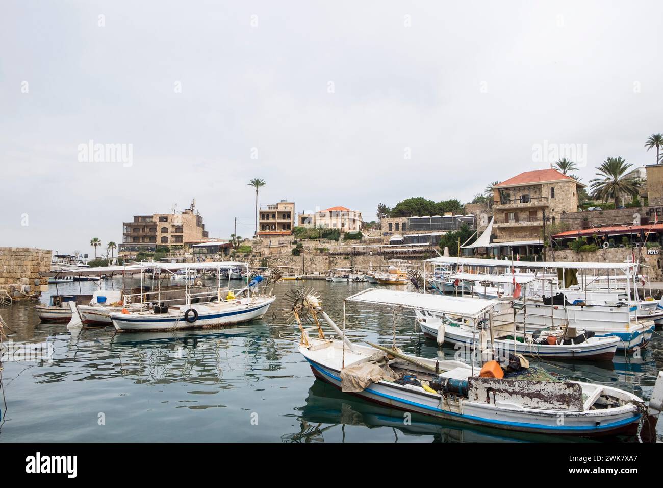 Lebanon, Jebeil, Byblos, seaport Stock Photo - Alamy