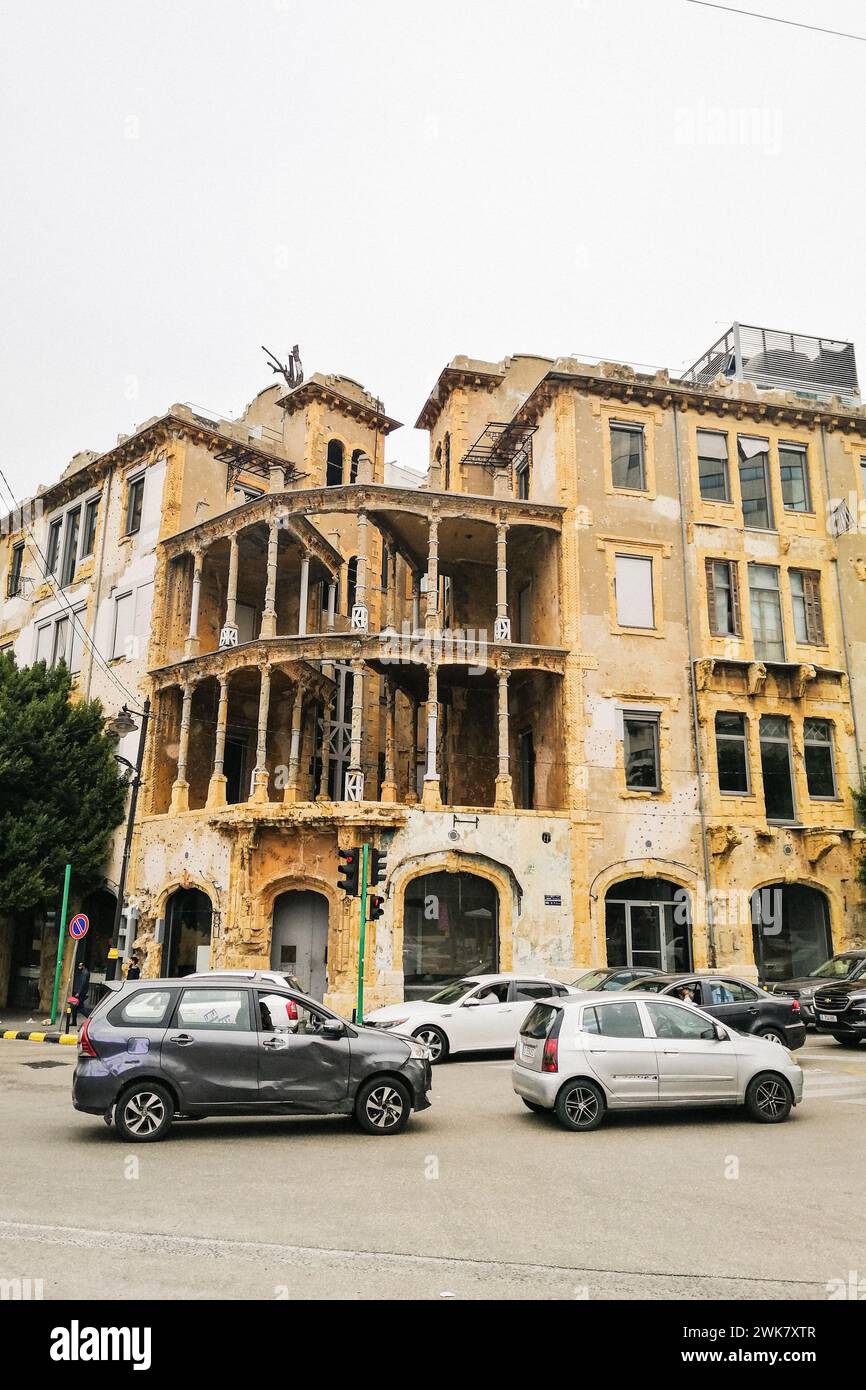 Lebanon, Beirut, Barakat building Stock Photo - Alamy
