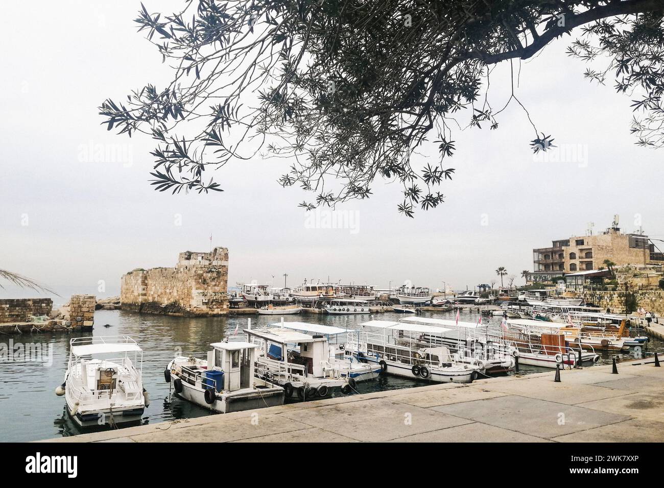 Lebanon, Jbeil, Byblos, seaport Stock Photo - Alamy