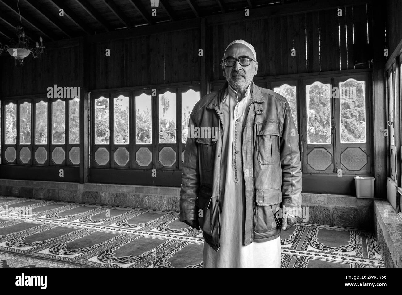 Mosque atmosphere Black and White Stock Photos & Images - Alamy