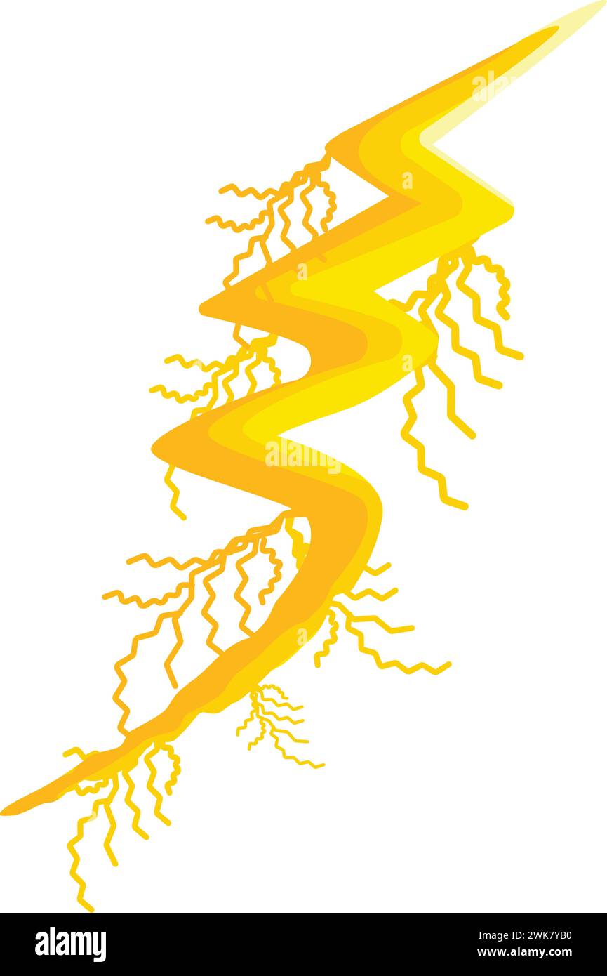 Charge power bolt icon cartoon vector. Flash speed Stock Vector Image ...