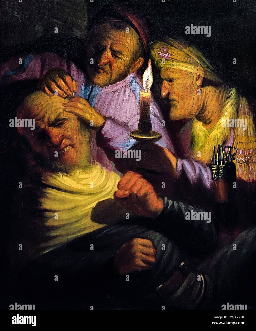 Medieval pharmacy painting hi-res stock photography and images - Alamy