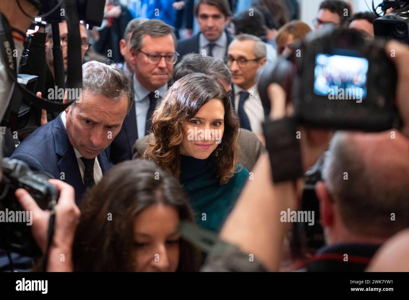 Spanish Politics 2024: Isabel Diaz Ayuso at Desayuno Informativo by ...