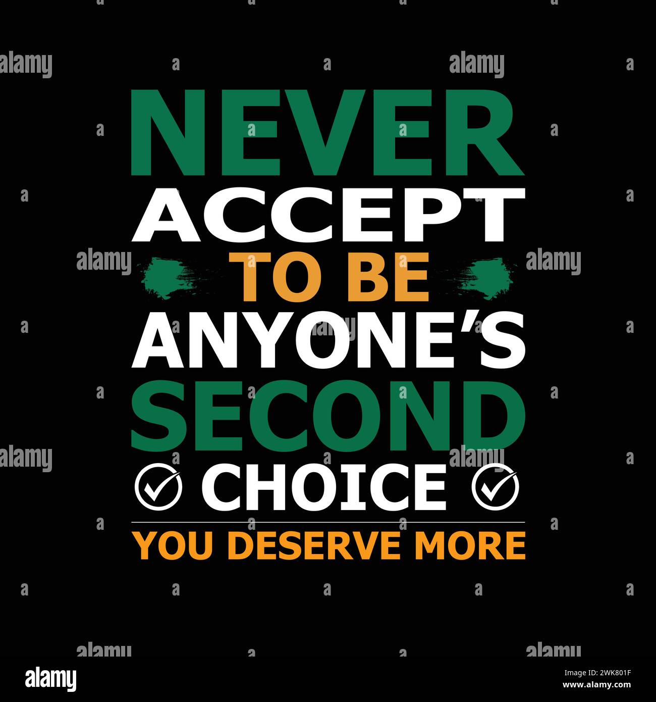 Simple typography vector design Stock Vector Image & Art - Alamy