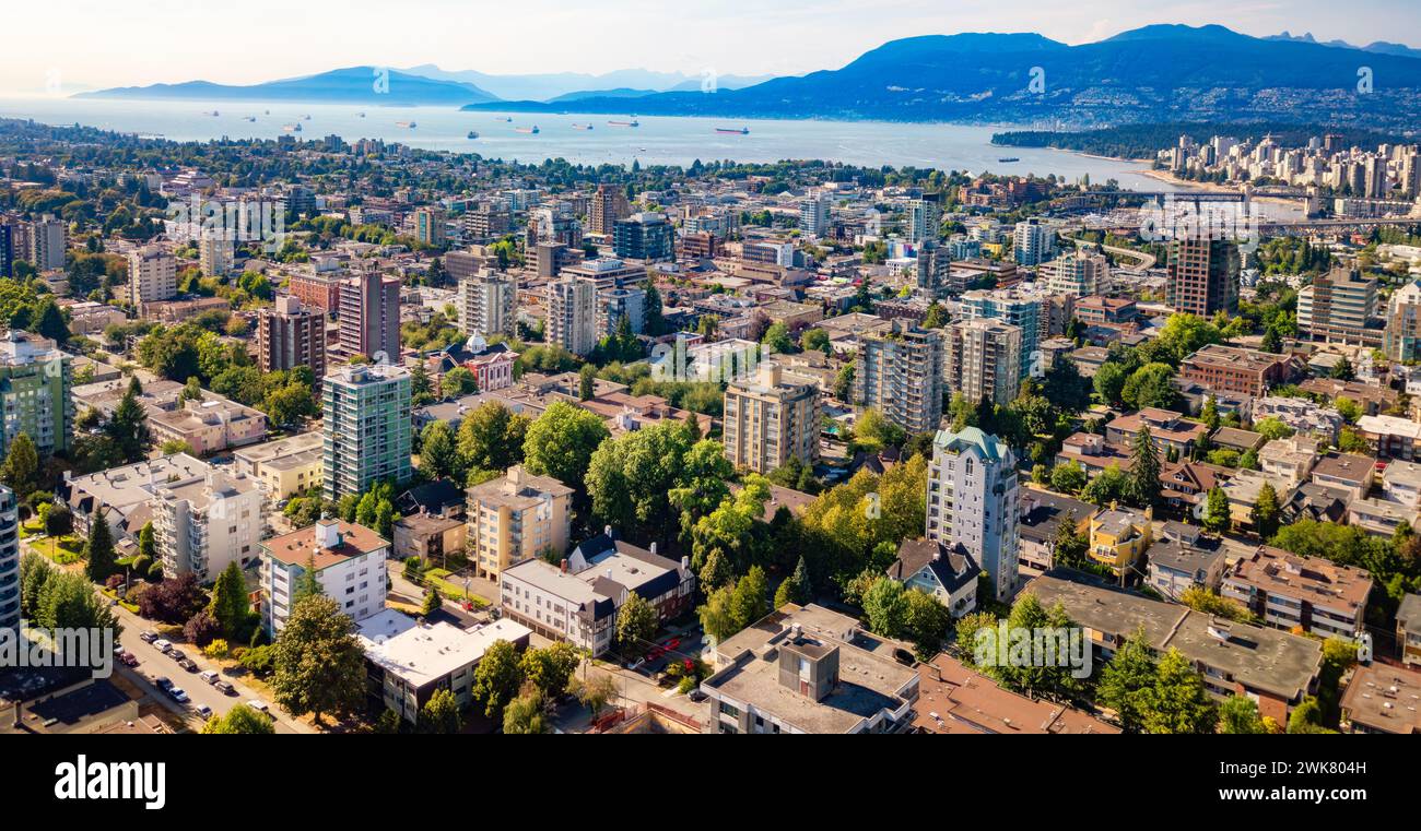 Aerial view of vancouver hi-res stock photography and images - Alamy