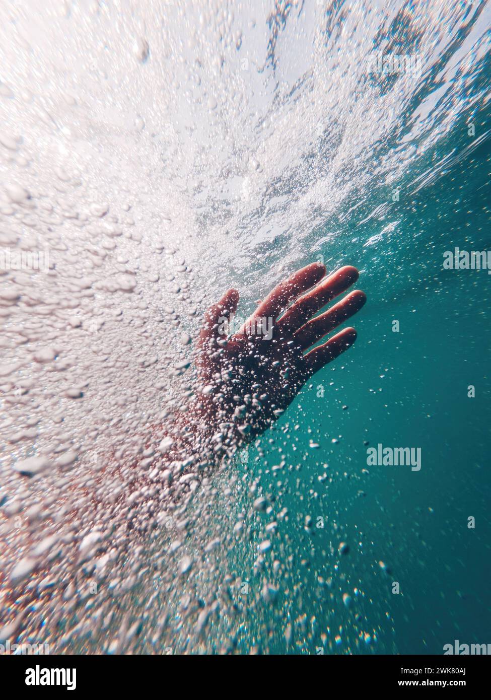 Man emerging water hi-res stock photography and images - Alamy