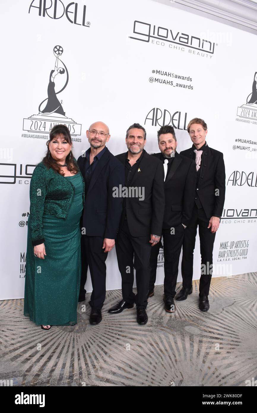 Beverly Hills, California, USA 18th February 2024 Julie Socash, Brian ...