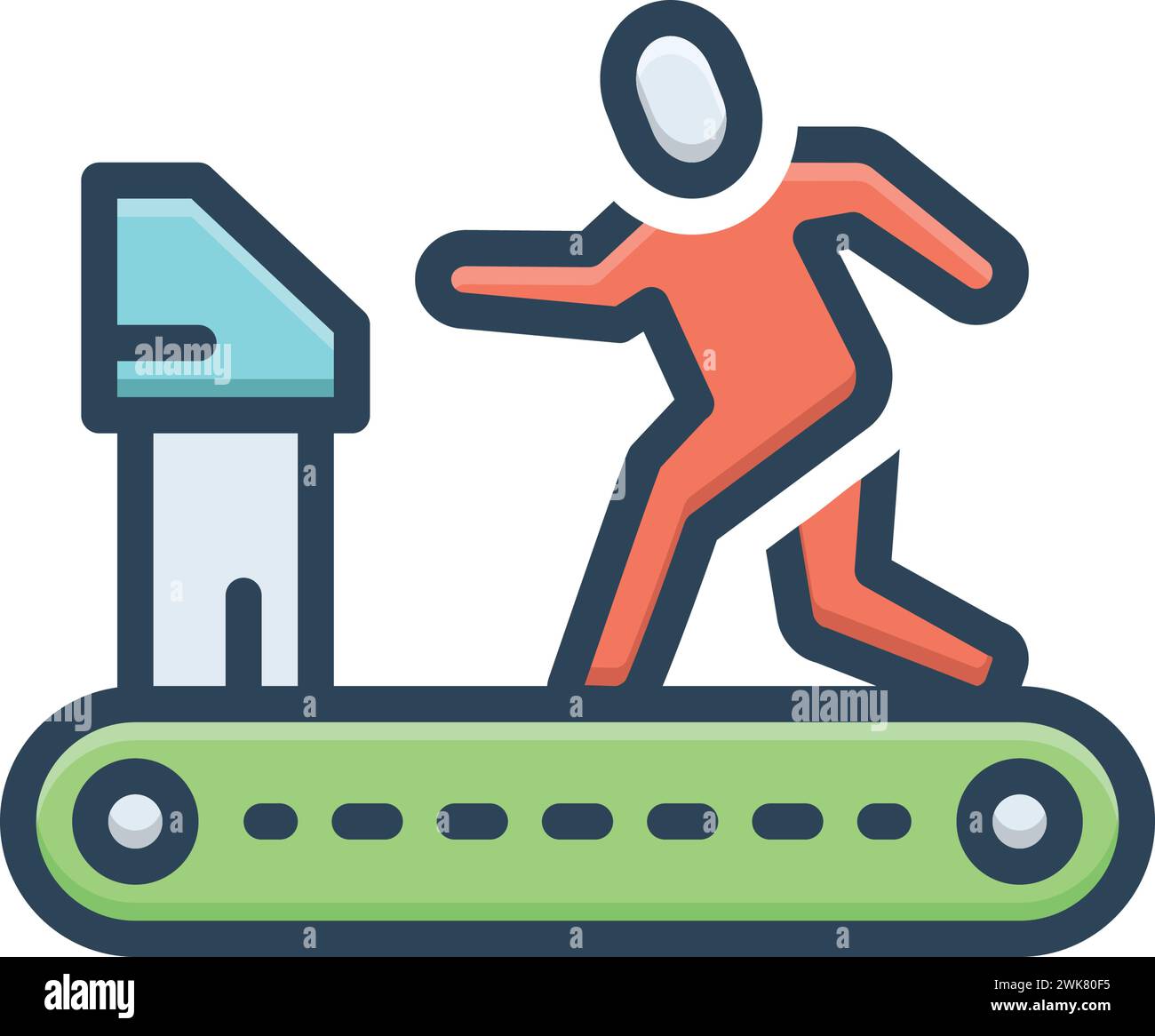 Treadmill logo Cut Out Stock Images & Pictures - Alamy