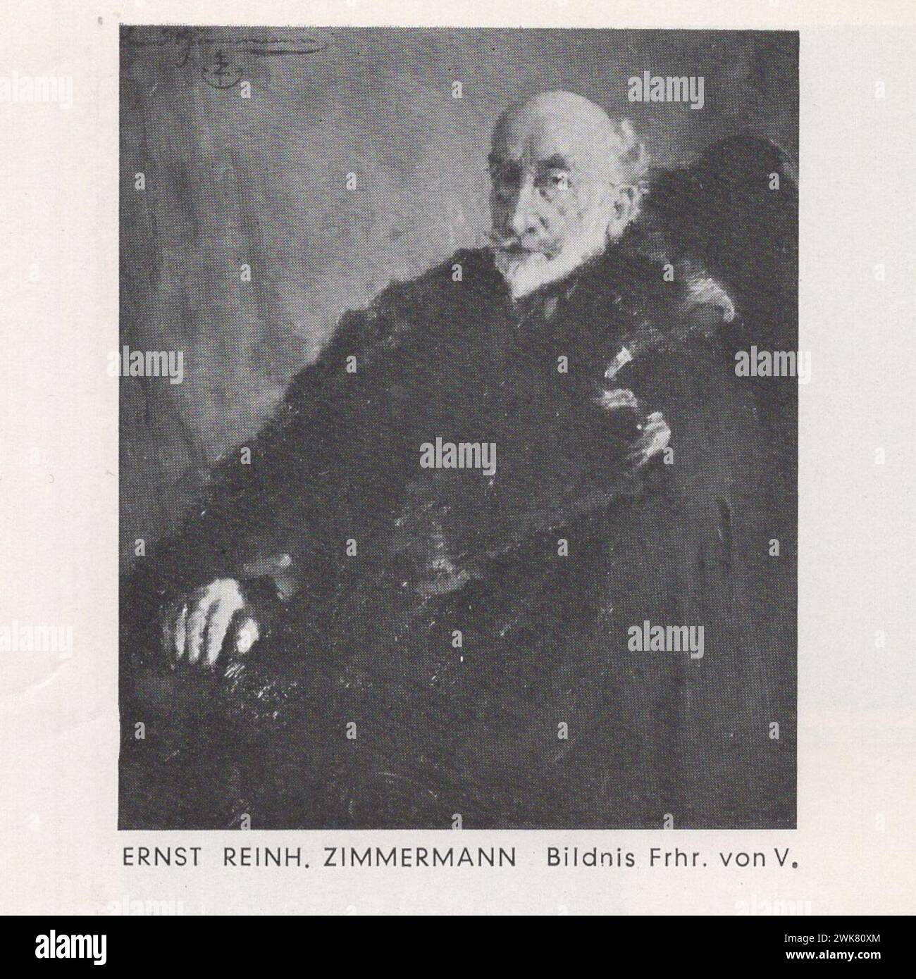Ernst reinh zimmermann german painter hi-res stock photography and ...