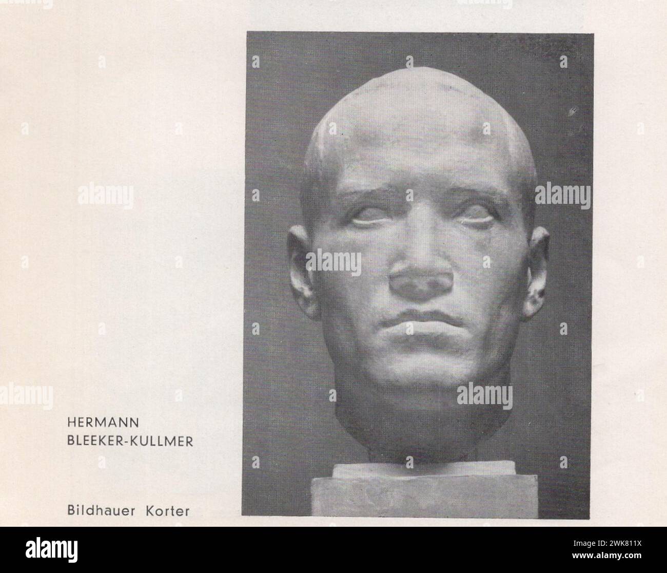 Herman bleeker kullmer deutscher bildhauer hi-res stock photography and ...