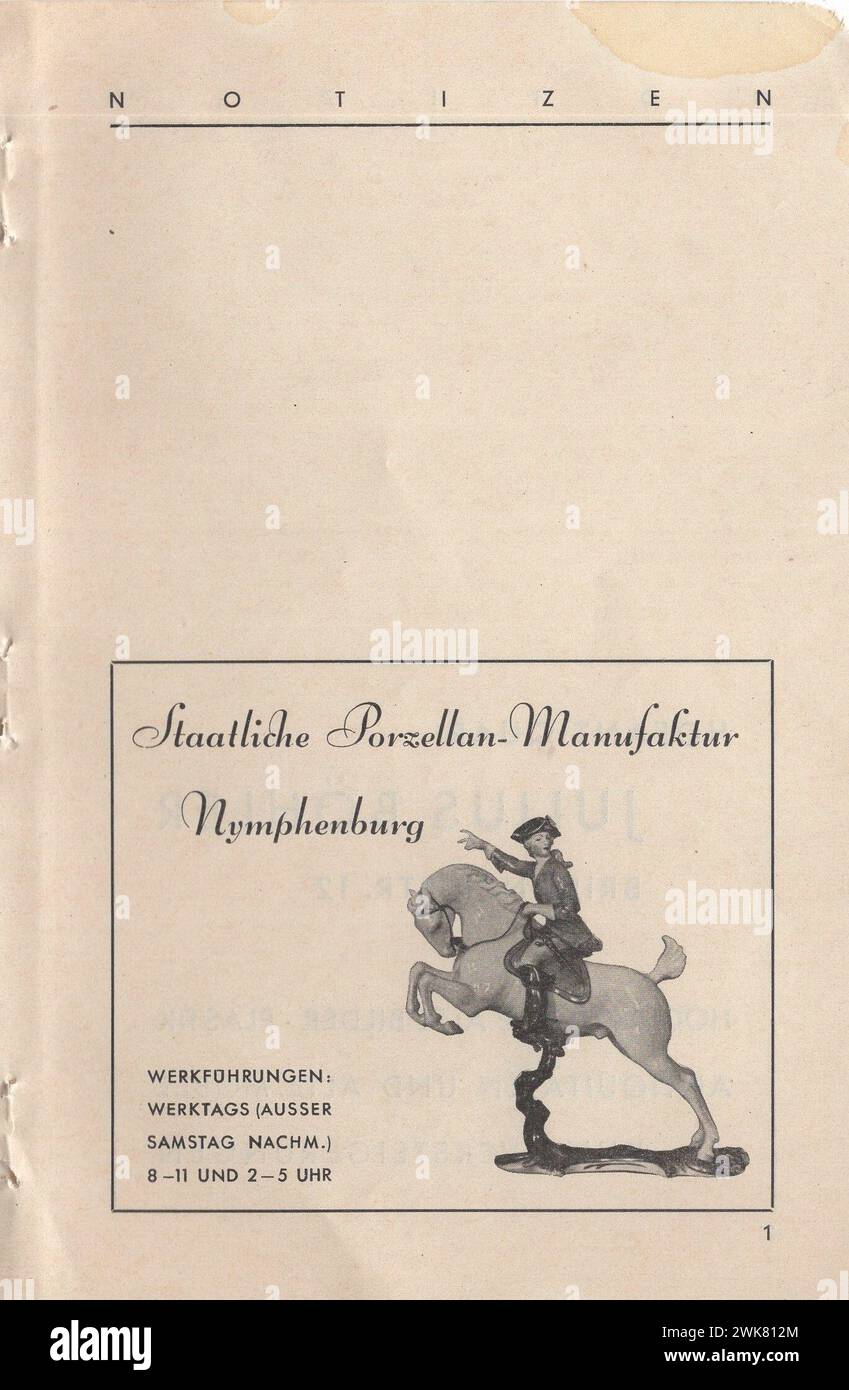 German advertisements from the 1930s hi-res stock photography and ...
