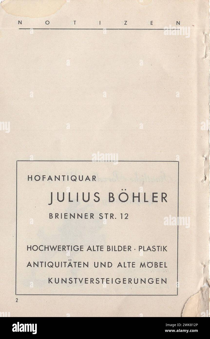 German advertisements from the 1930s hi-res stock photography and ...